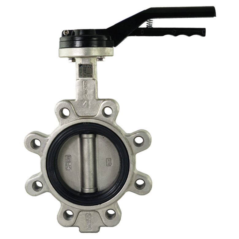 Absperrklappe aus Edelstahl (1.4408) - Unschlagbare Priester