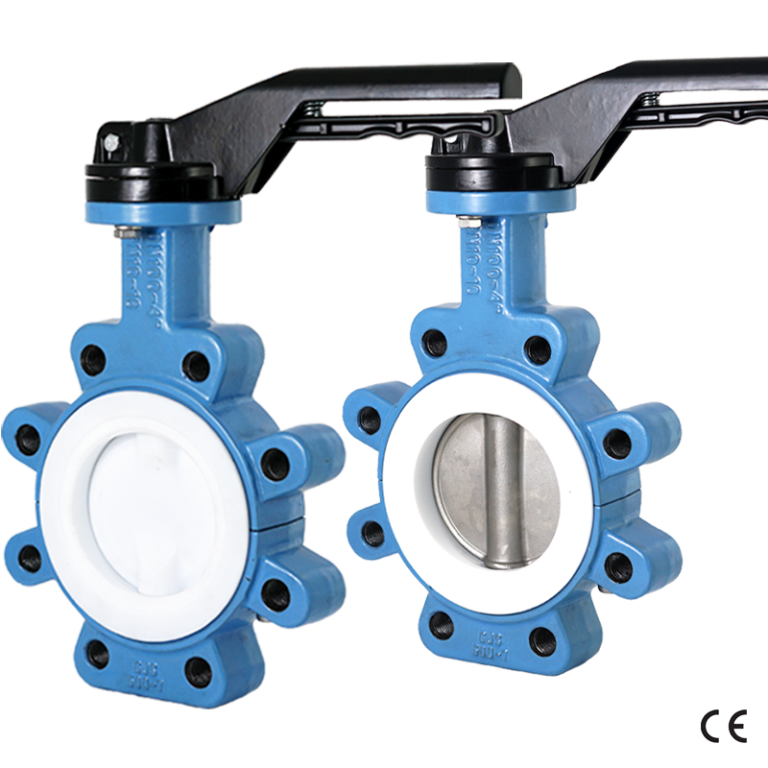 Absperrklappen mit Gewindeaugen oder Anflansch