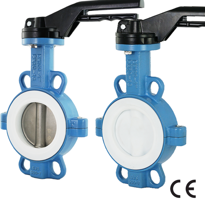 PTFE Butterfly Valve AK130 | Coated & Sealed | FERGO