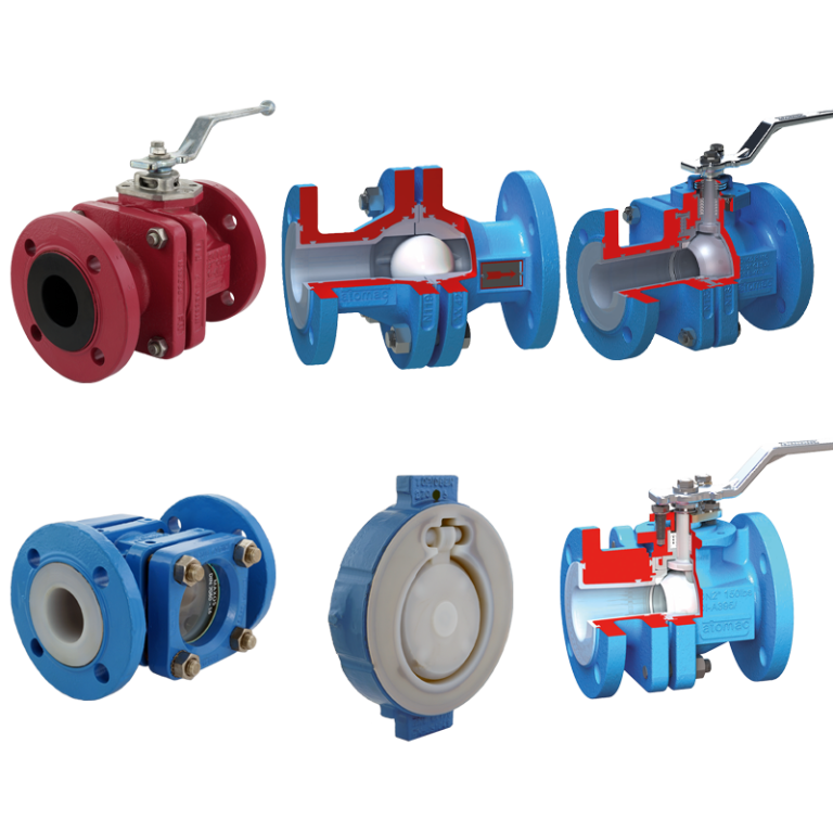 Flowserve Atomac Ball Valve AKH2 | PFA Lined | FERGO
