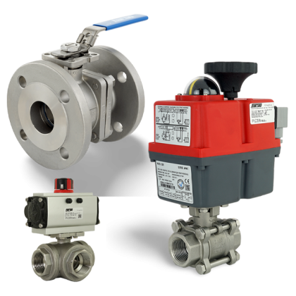 Flowserve Atomac Ball Valve AKH2 | PFA Lined | FERGO